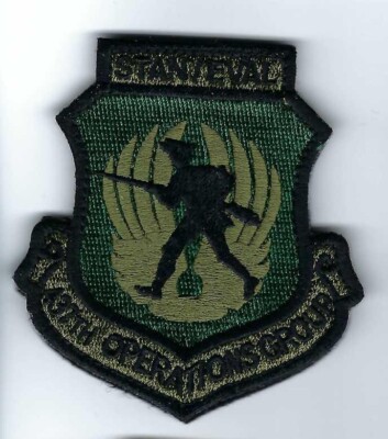 PATCH USAF 437TH OPERATIONS GROUP STAN/EVAL CHARLESTON AFB DB-4 | eBay