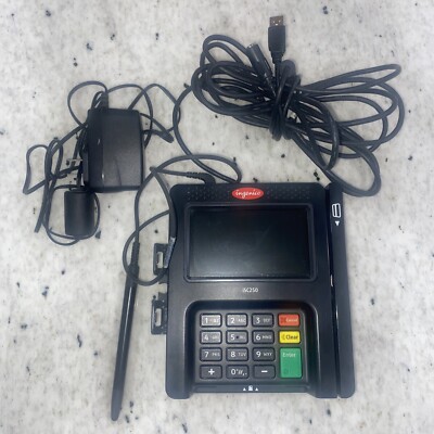 Complete Ingenico ISC Touch 250 Credit Card Terminal W Stylus Power ...