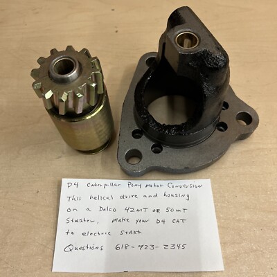 D2 and D4 Caterpillar Pony Motor Conversion Helical Flywheel | eBay