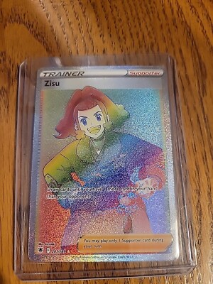 Zisu Full Art Trainer Rainbow 207/189 Astral Radiance Secret Rare NM/M ...