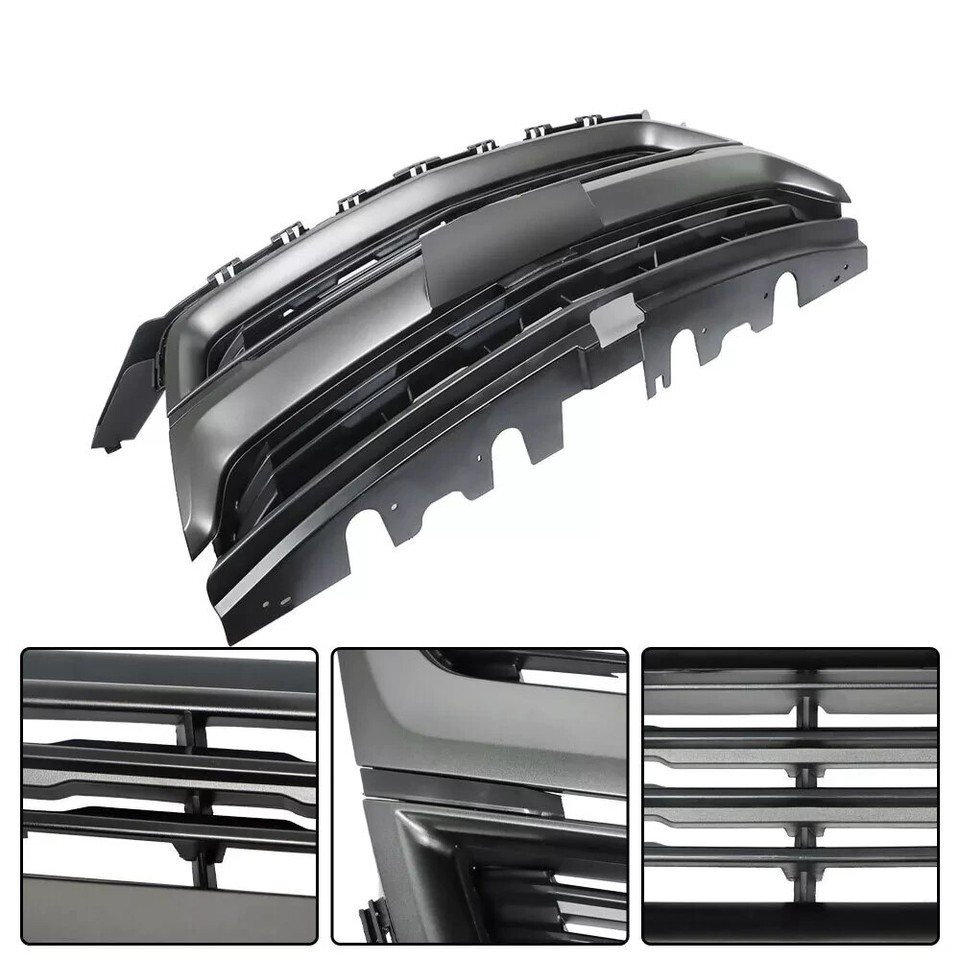 Fit 2015-2020 Chevrolet Colorado Gray Front Grille Assembly Spectra ...
