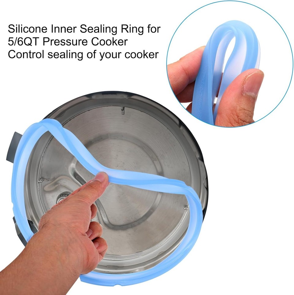 uxcell Pressure Cooker Float Valve Floater Kit, 1 Set Silicone Sealing ...