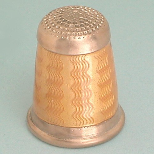 Antique Enameled Copper Thimble * Germany * Circa 1900 | eBay