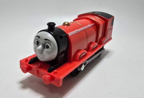 Thomas the Train Trackmaster Motorized James Red Engine 2013 Works | eBay