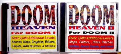 RARE -Lot of 2 - Doom Heaven & Doom Heaven 2 for Doom - Shareware - NEW ...
