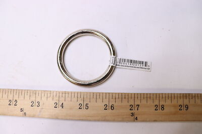 Campbell Welded Ring 200-lbs. Capacity Steel Nickel 2" T7665001 | eBay