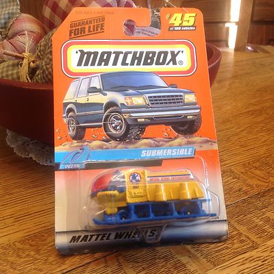 Matchbox Ocean Submersible 45 of 100 | eBay