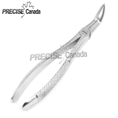 Dental Extracting Forceps 46L Tooth Extraction Oral Surgery Instruments ...