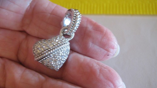 NICE JUDITH RIPKA STERLING SILVER CHARM/PENDANT/ENHANCER BALE OPENS | eBay