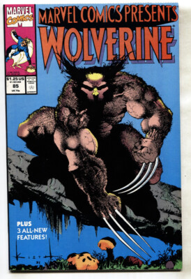 Marvel Comics Presents #85--1991--Sam Keith--Wolverine--comic book | eBay