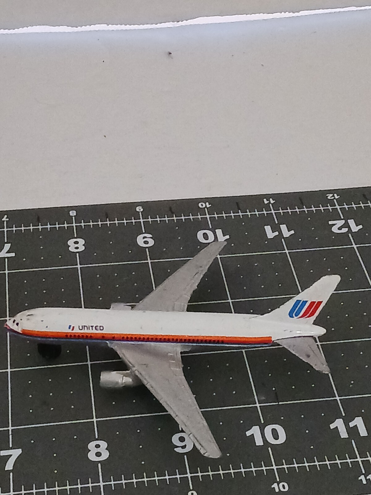 VINTAGE United Airlines Zee Toys Boeing 767 Toy Metal Airplane A201 | eBay