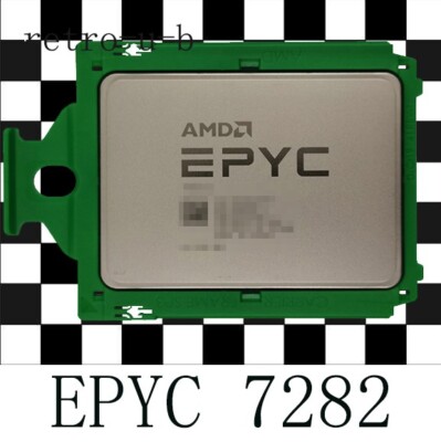 AMD EPYC 7282 16 cores 32 threads 2.8GHz 120W SP3 CPU Processor ...