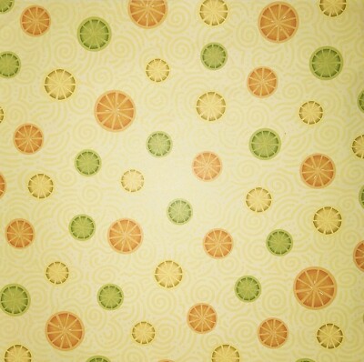 Summer Sizzle - Citrus, scrapbook paper - American Traditional ATPA0232 ...
