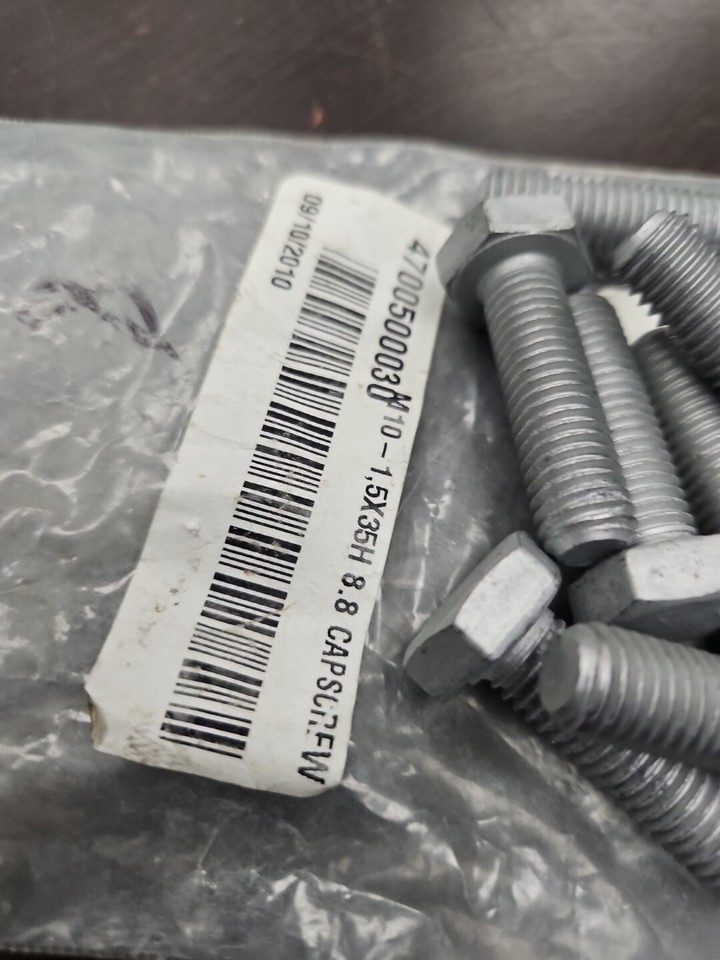 Cap Screws For Dynapac. 8pk. New Part # 500030, 4700500030. Ships Free ...