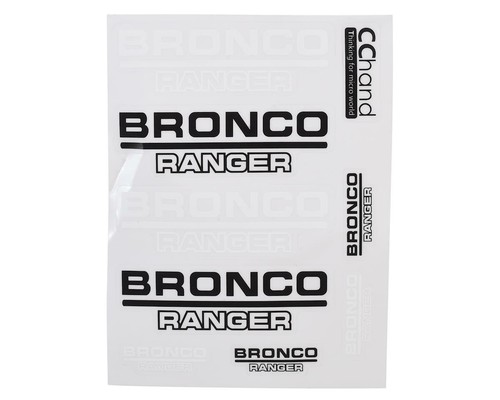 RC4WD CChand Body Decals for Traxxas TRX-4 Bronco (Style A ...