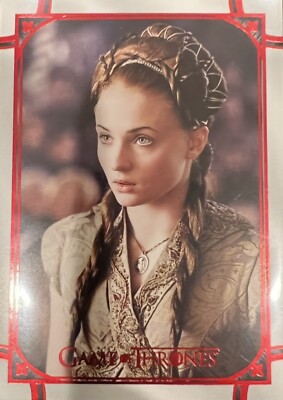 Sansa Stark #147 16/50 RED Game of Thrones Iron Anniversary Near Mint ...