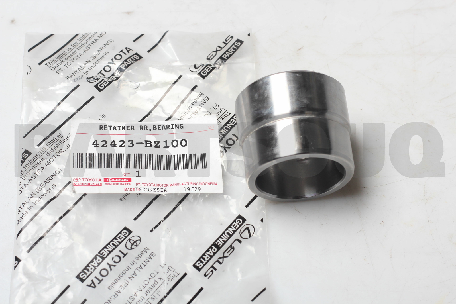 42423BZ100 Genuine Toyota RETAINER, REAR AXLE BEARING, INNER 42423 ...