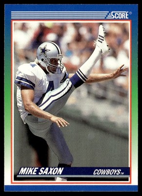 1990 Score Mike Saxon Dallas Cowboys #379 | eBay