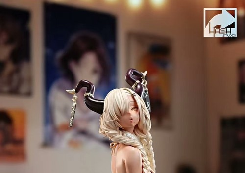 In Stock Hash Studio Azur Lane Owari Statue Resin Painted Model 1/7 ...