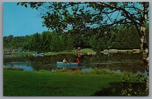 Echo Lake PA Sunnybrook Baptist Church Restreat Camp Rowboat c1963 ...