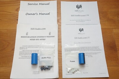 Kenwood KA-5750 rebuild restoration recap service kit repair filter ...