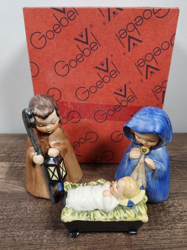 Goebel Nativity Holy Family Janet Robson ROB 413 A, B,C West Germany ...