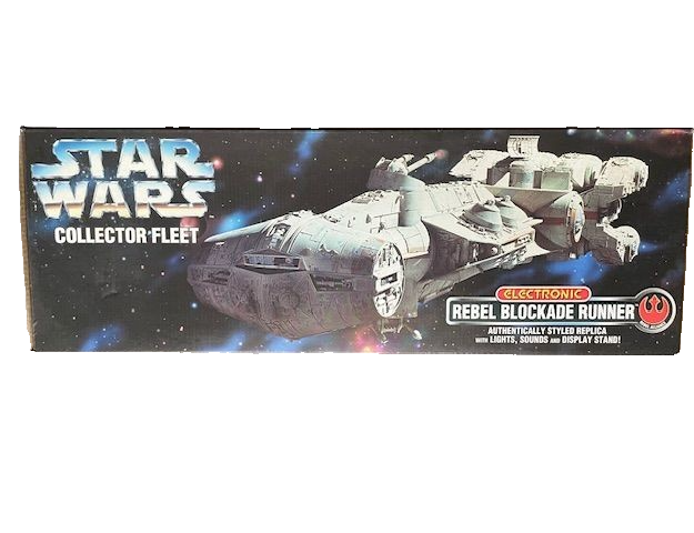 Star Wars Electronic Rebel Blockade Runner Ship Collector Fleet Vintage 1996 | eBay