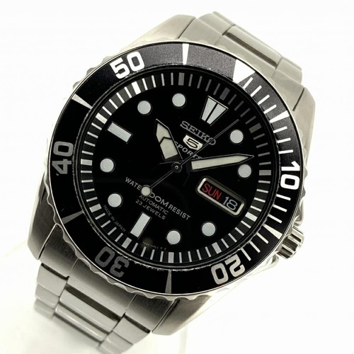 SEIKO 5 Sports SNZF17 7S36-03C0 Automatic Diver 100m 42mm w/ Box | eBay