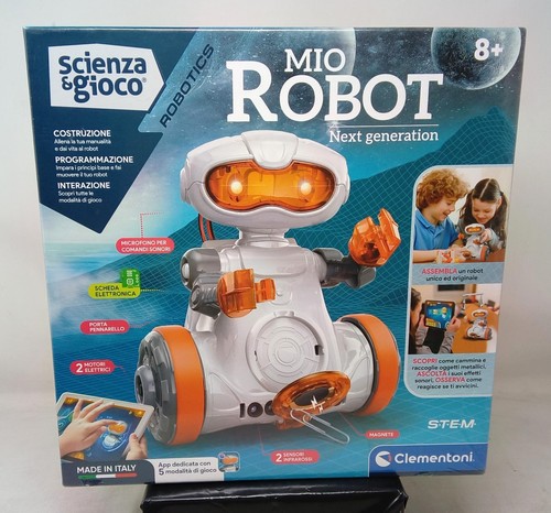 Clementoni Science & Play Mio Robot STEM Learning Robot Made in Italy ...