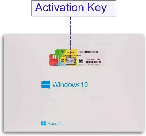 Genuine Windows 10 Pro 64-Bit DVD + Key | New Sealed Full License USA ...