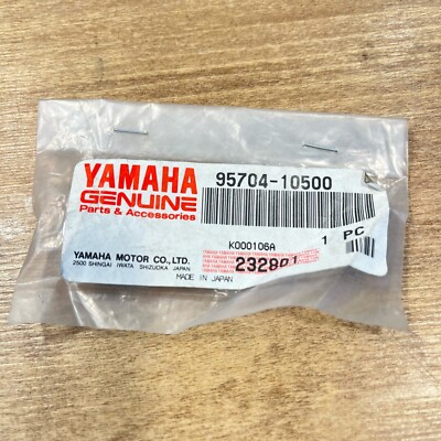 YAMAHA OEM NOS FLANGE NUT / 95704-10500 | eBay