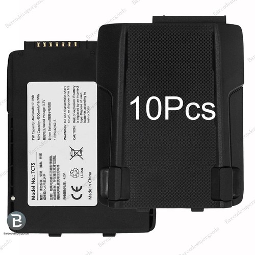10Pcs 4620mAh Battery for Zebra TC70 TC75 TC7X BT-000318 BTRY-TC7X ...