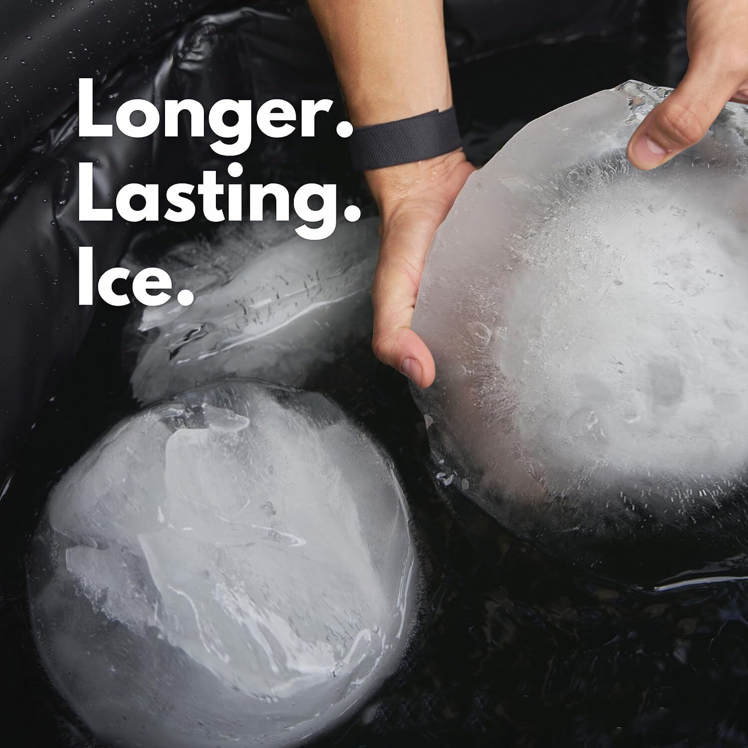 Extra Large Ice Block Mold for Cold Plunge Tub Ice Bath Foldable Ice ...