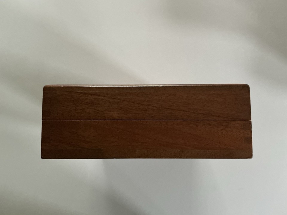 Original Smith Wesson Mahogany Wood Presentation Case Box 4 | eBay