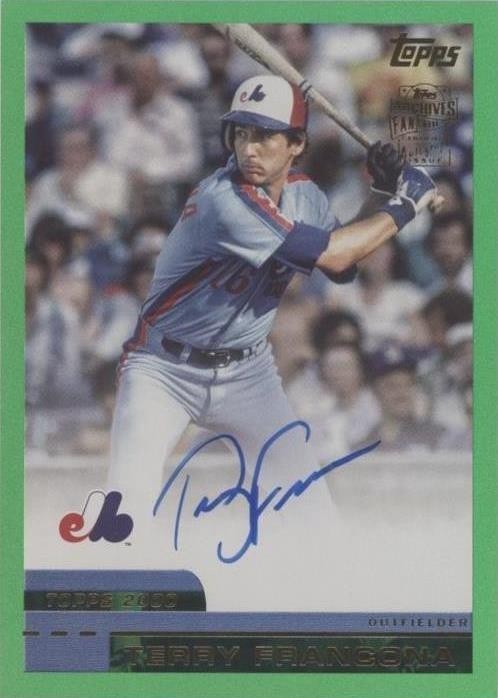 2024 Topps Archives - 2000 Fan Favorites Autographs Terry Francona ...