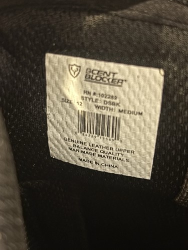 Mossy Oak Scent Blocker Boots Mens Sz 12 Tall Hunting Dream Season | eBay