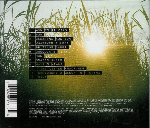 Snow Patrol Final Straw CD Deutschland Fiction 2003 9817182 | eBay.de