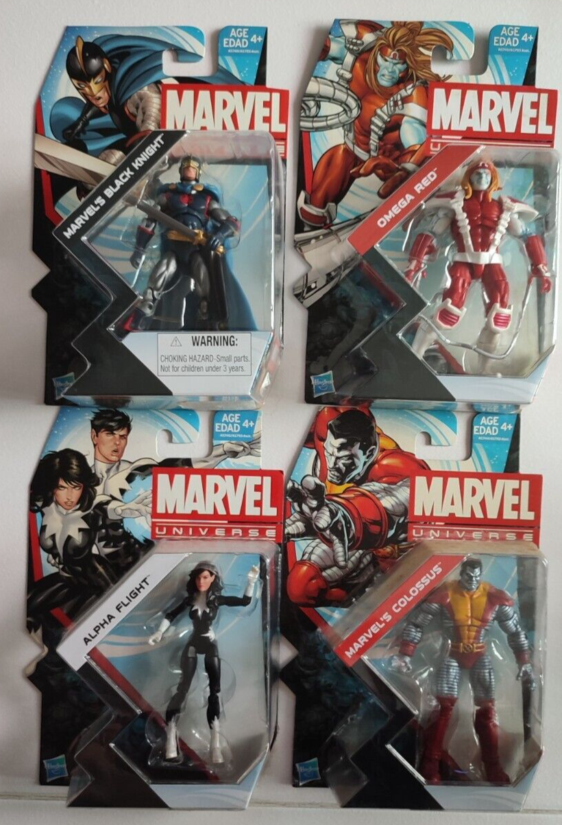 Marvel Universe 4" Series 5 ALPHA FLIGHT COLOSSUS OMEGA RED 2013 Action ...