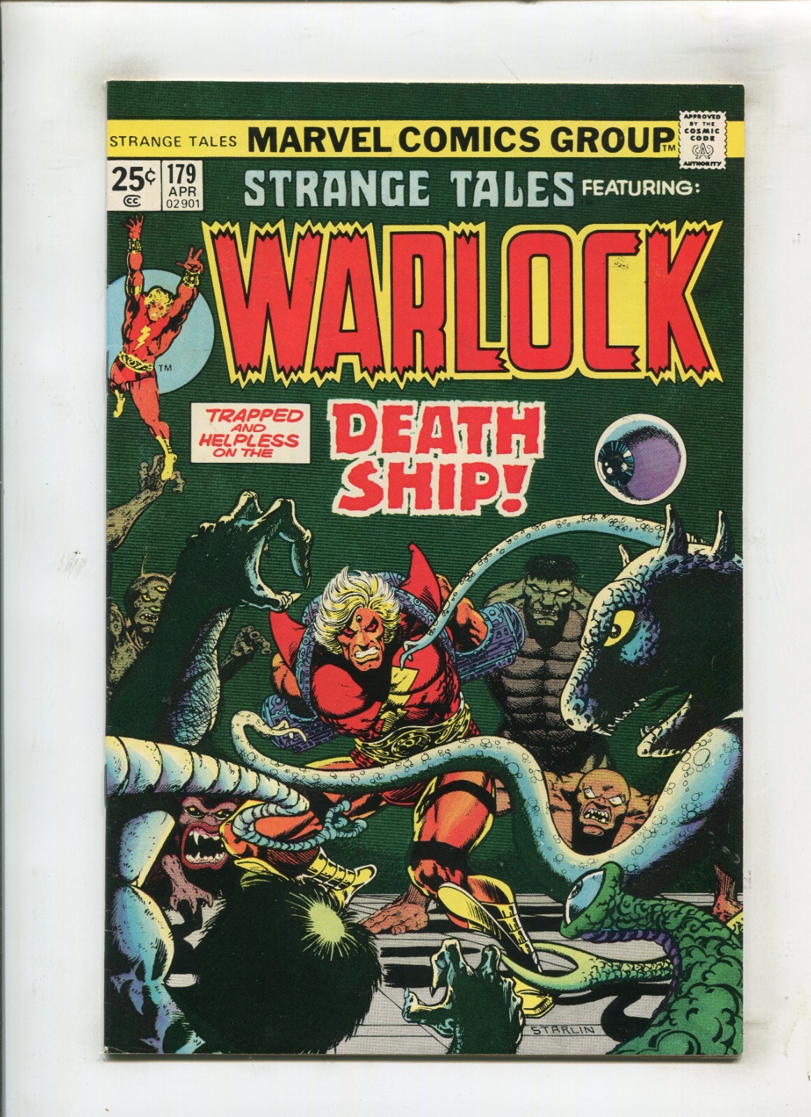 STRANGE TALES #178 (7.0/7.5) WARLOCK BY STARTLING BEGINS!! 1975 | eBay