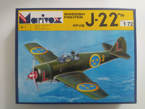 FFVS J-22 A/B - Swedish Fighter,1:72-Marivox(SPEDIZIONE TRACCIATA) | eBay