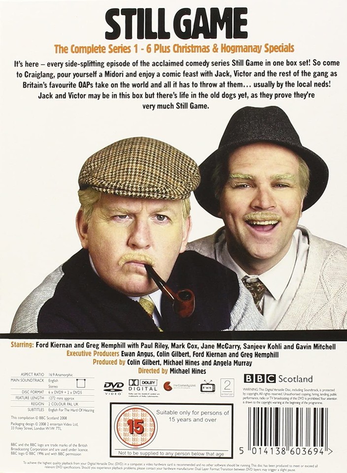 Still Game - Complete Series 1-6 (DVD) Paul Riley Ford Kiernan (UK ...
