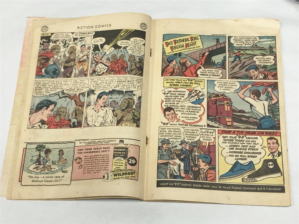 1953 ACTION COMICS ISSUE #181 COMIC BOOK VG COMPLETE | eBay