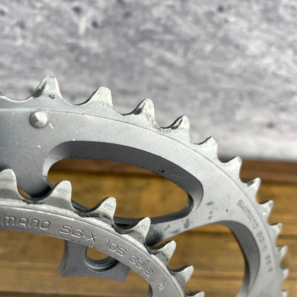 Shimano Ultegra SG-X Chainring Set 53t 39t 10s 130 BCD SGX 2000s ...