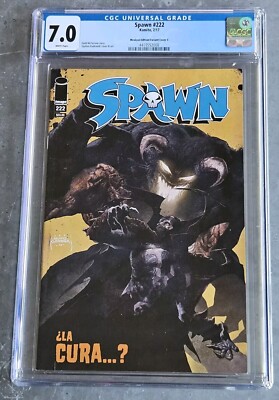 Spawn #222 Kudranski Variant CGC 7.0 - RARE Kudranski Mexico Edition | eBay