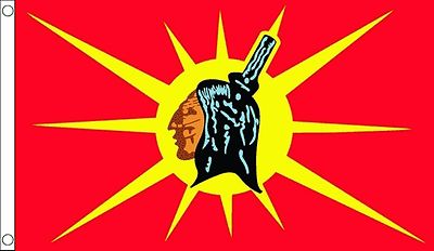 MOHAWK RED INDIAN 5x3 feet FLAG 150cm x 90cm NATIVE AMERICAN INDIANS | eBay