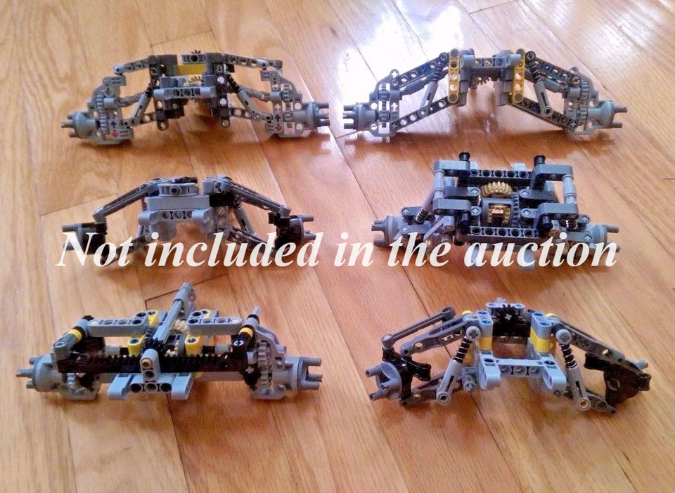 LEGO Technic Rear Differential assembly with wheels suspension - New ...