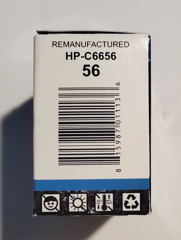 HP Compatible Inkjet Cartridge Color Remanufactur HP-C6656 New ECO INK ...