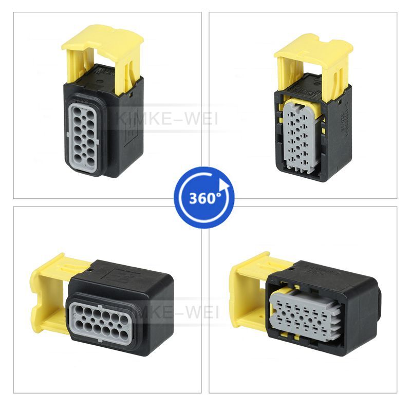 12 Polig HDSCS Auto/KFZ Steckverbinder Wasserdicht Stecker Buchse ...