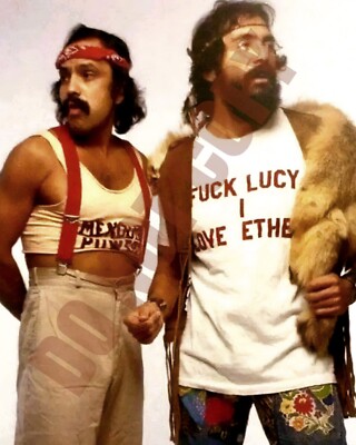 1970s Cheech and Chong Up In Smoke Mexican Power F Lucy T-shirts 8x10 ...