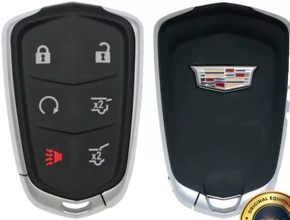 OEM Cadillac Escalade ESV Keyless Remote Car Key Fob Case Shell HYQ2AB ...